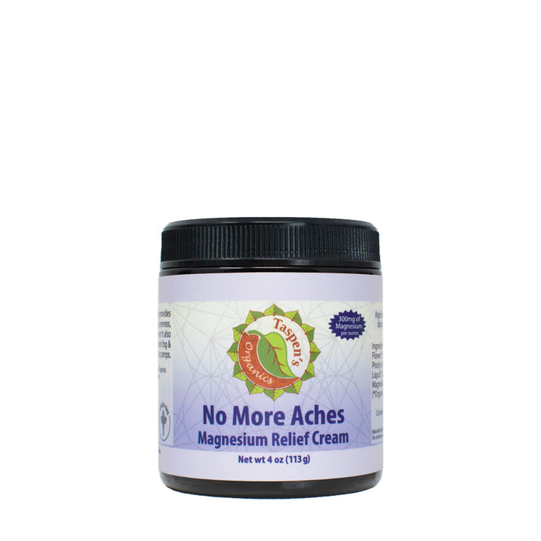 Magnesium No More Aches Relief Cream – Taspen's Organics