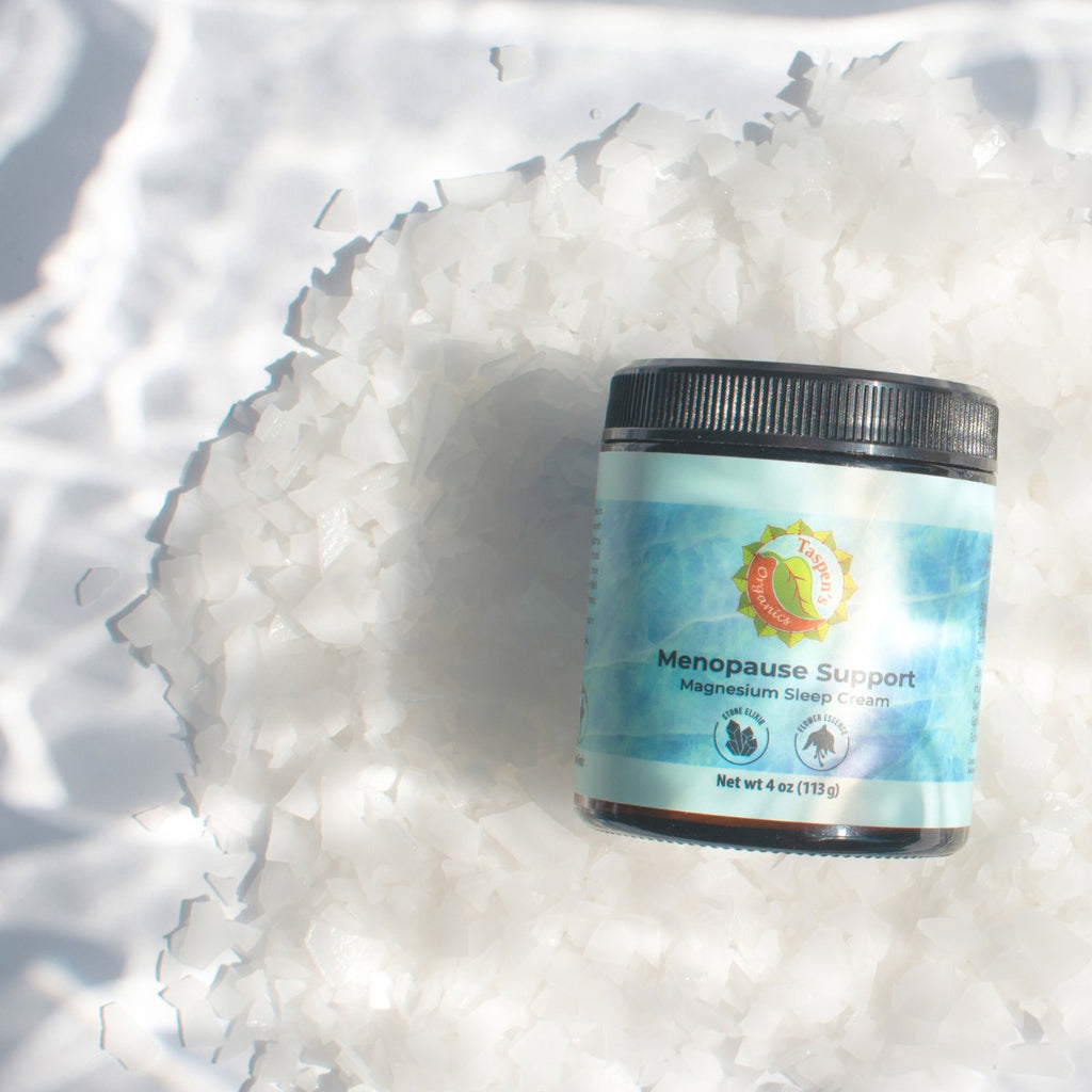 Magnesium Menopause Sleep Cream – Taspen's Organics