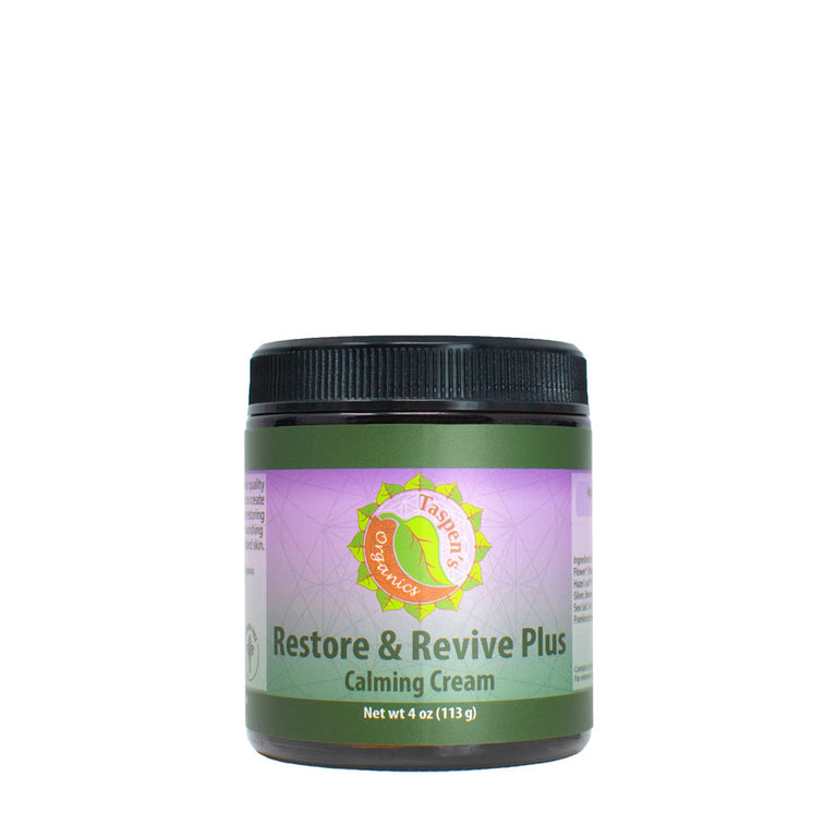 Restore & Revive Calming Cream PLUS – Taspen's Organics